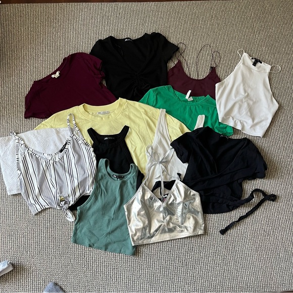 Tops | Assorted Crop Tops | Poshmark